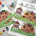 Roll A Turkey Dice Game Printable, Kid Thanksgiving Table Party Game ...