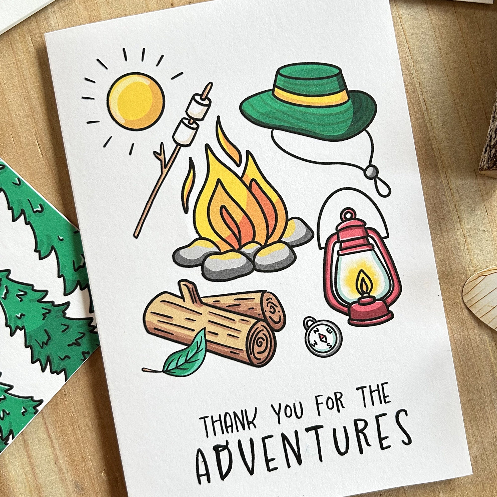 Camp Card Bundle Set Printable, Letters to Kids at Camp, Hello From ...