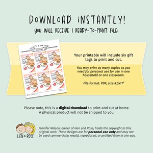 Cute Chicken Valentines Day Card Printable, Clucky to Be Your Friend ...