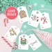 Hand Drawn Christmas Treat Gift Tags Winter Holiday Season Instant ...