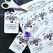 Hand Drawn Bat Tags, Printable Halloween Gift Tags, Trick or Treat ...