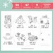 56 Advent Activities, Printable Christmas Coloring Holiday Countdown ...