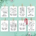 56 Advent Activities, Printable Christmas Coloring Holiday Countdown ...