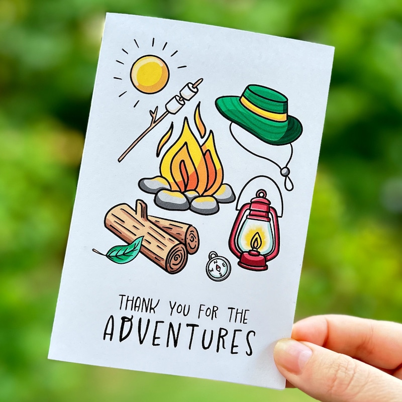 Ranger Thank You Card - Etsy