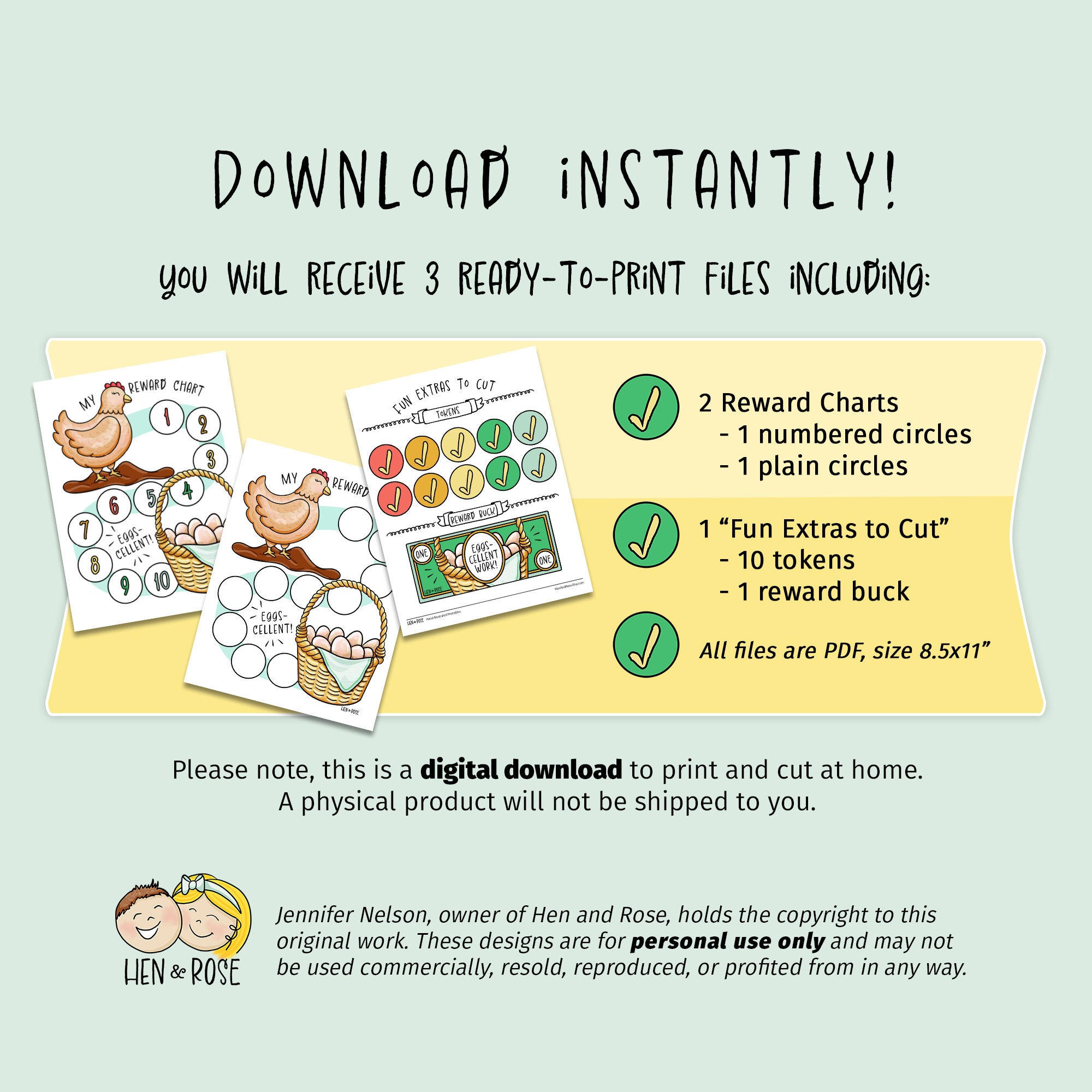 Kids Reward Chart Kit, Play Money Reward Bucks Coupon, Collecting ...