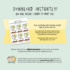 Christian Teacher Appreciation Printable Plant Gift Tag, Thank You for ...