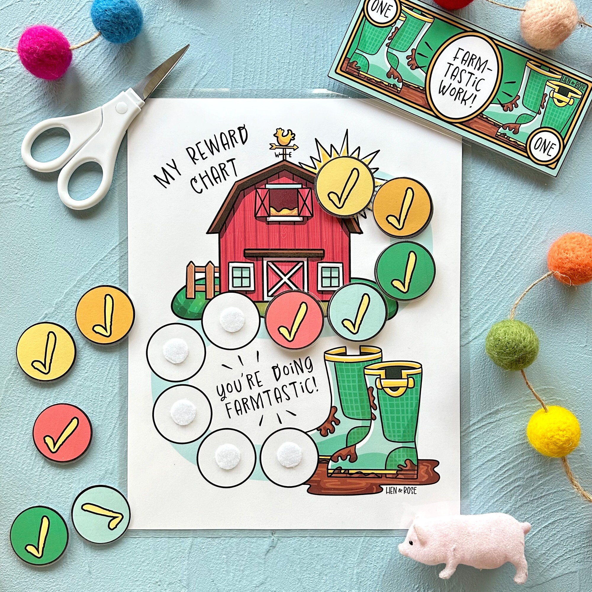 Kids Reward Chart Kit, Play Money Bucks Coupon, Homestead Farm Boots ...