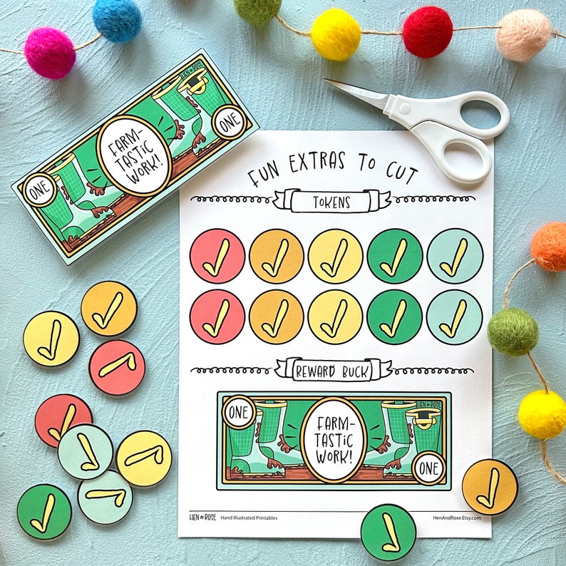 Kids Reward Chart Kit, Play Money Bucks Coupon, Homestead Farm Boots ...