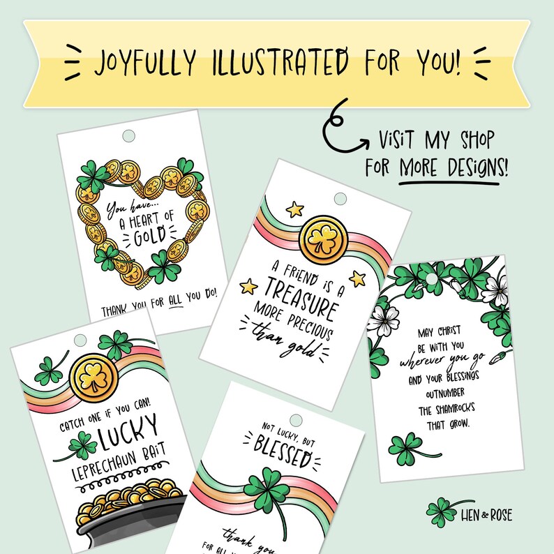 Cute St. Patricks Day Card Printable, A Friend is a Treasure More ...