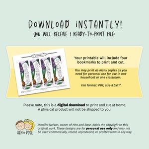 Rooted in Him Bible Bookmark Printable, Colossians 2:6-7 Scripture With ...