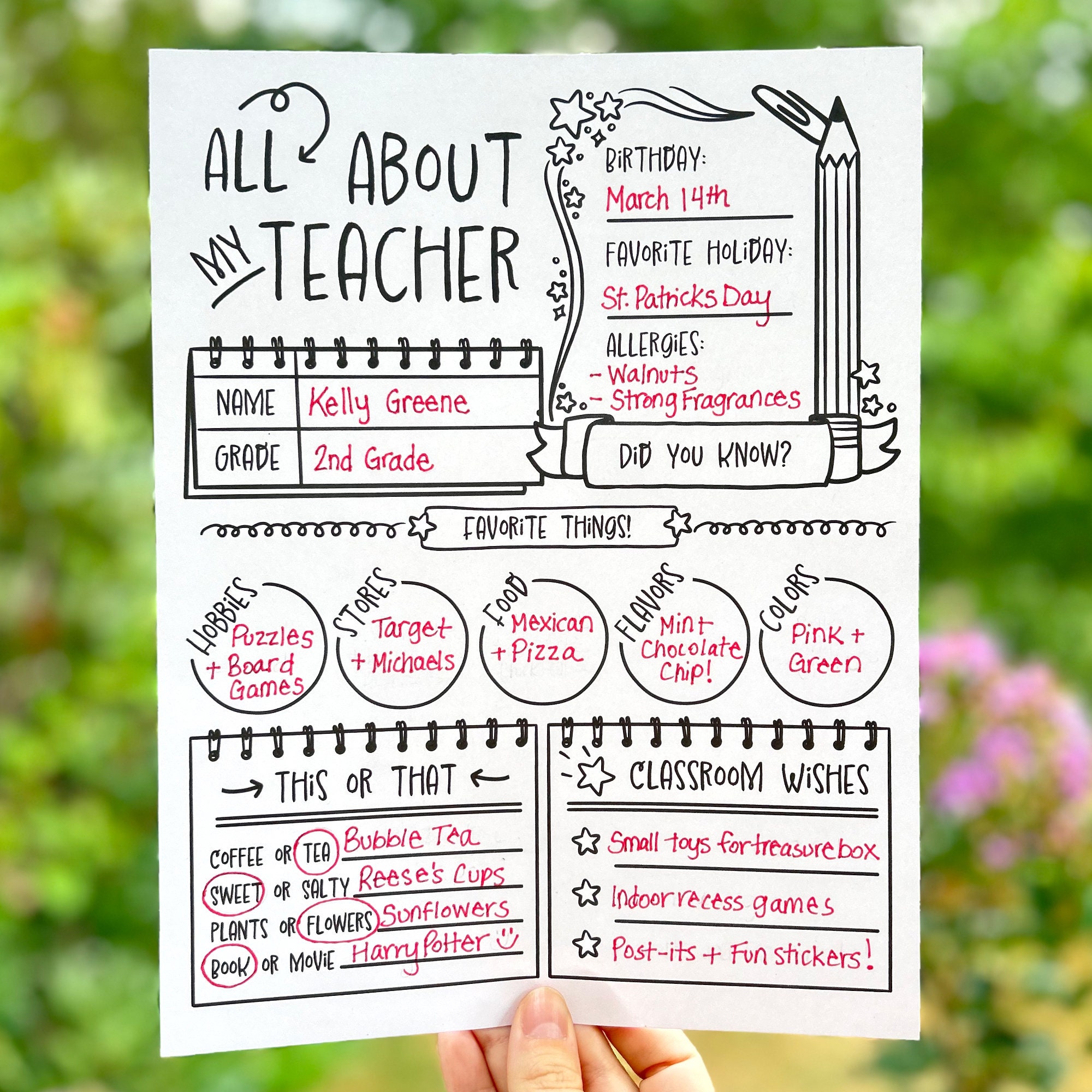 Start of School Worksheet Set, First Day Memory Book Coloring Page, All ...