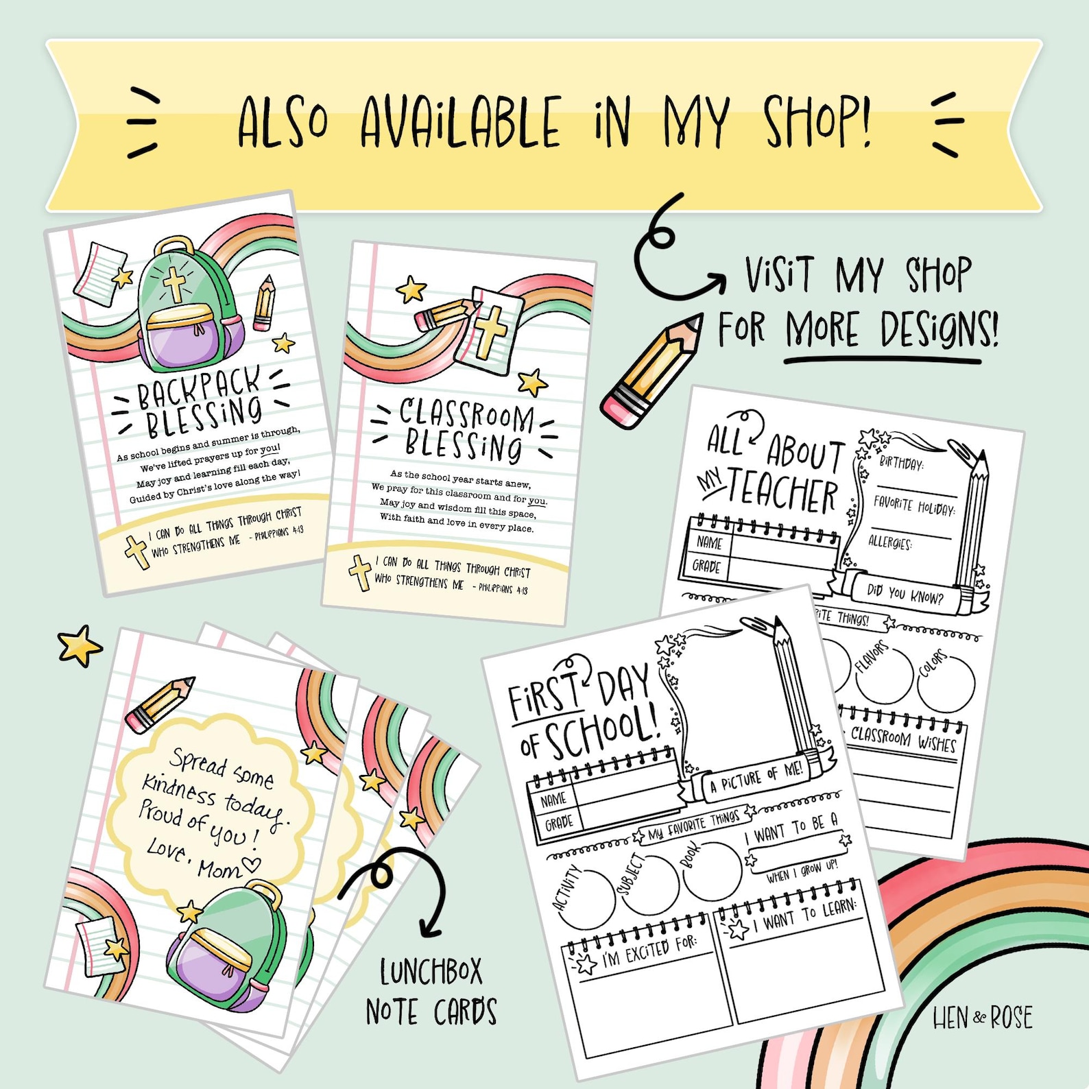 Teacher Favorite Things Worksheet, All About My Teacher Sheet, PTO ...