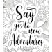 Personal Growth Coloring Pages: 80 Motivational Designs - Etsy