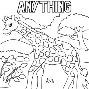 Affirmation Coloring Pages With Animals | Set of 35 Printable Sheets - Etsy