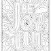 50 Inspirational Coloring Pages for Positive Growth and Motivation - Etsy