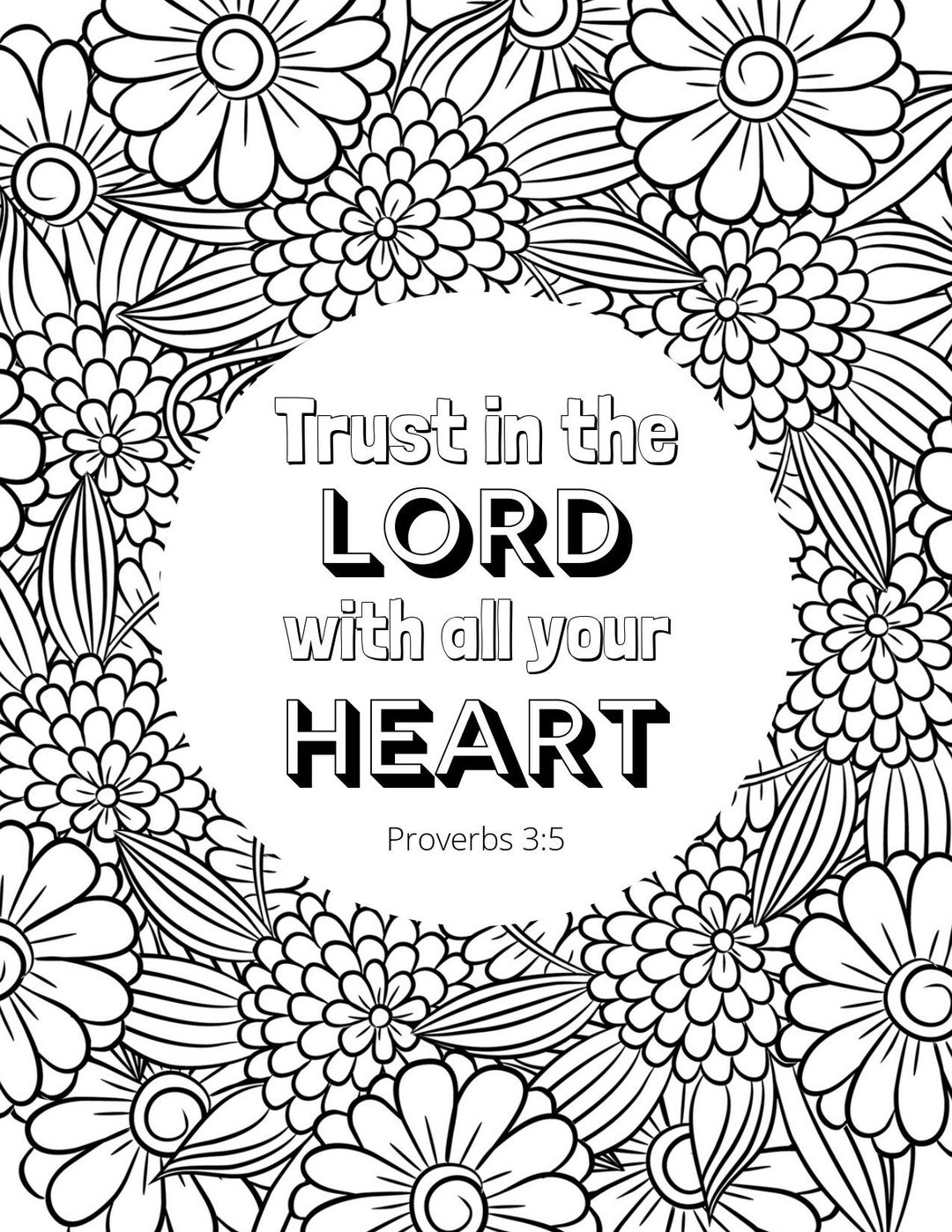 10 Bible Verse Coloring Sheets Meditate on God’s Word as You Color and ...