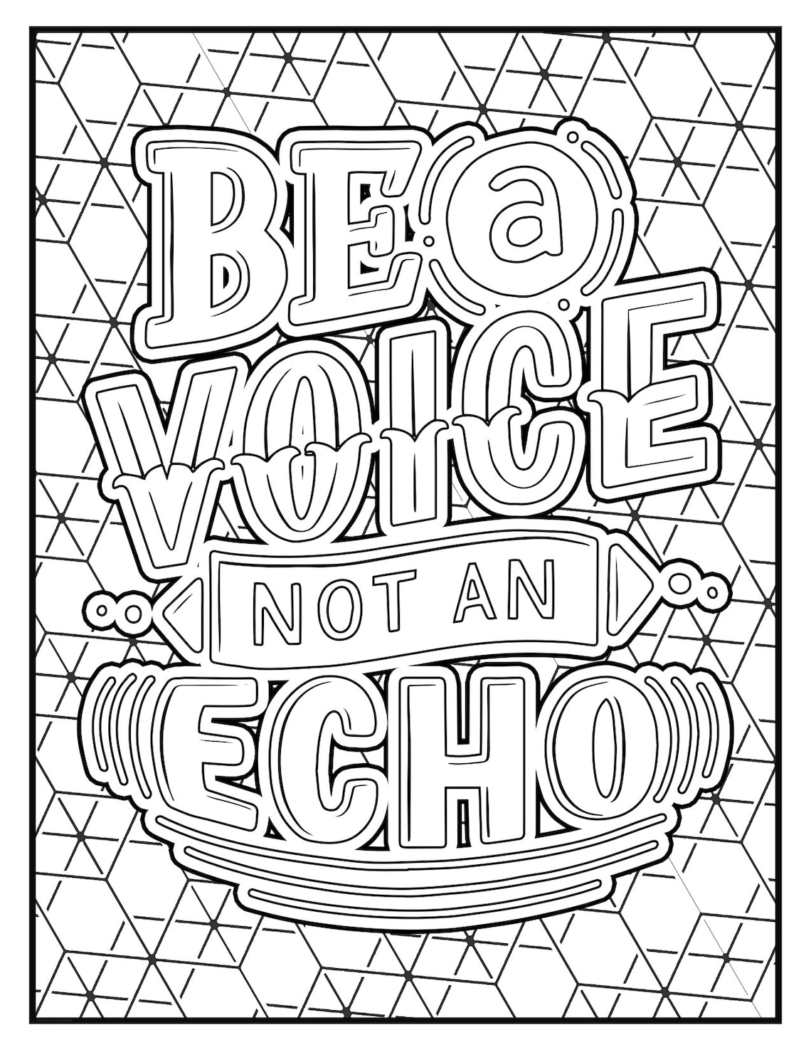 50 Inspirational Coloring Pages for Positive Growth and Motivation - Etsy