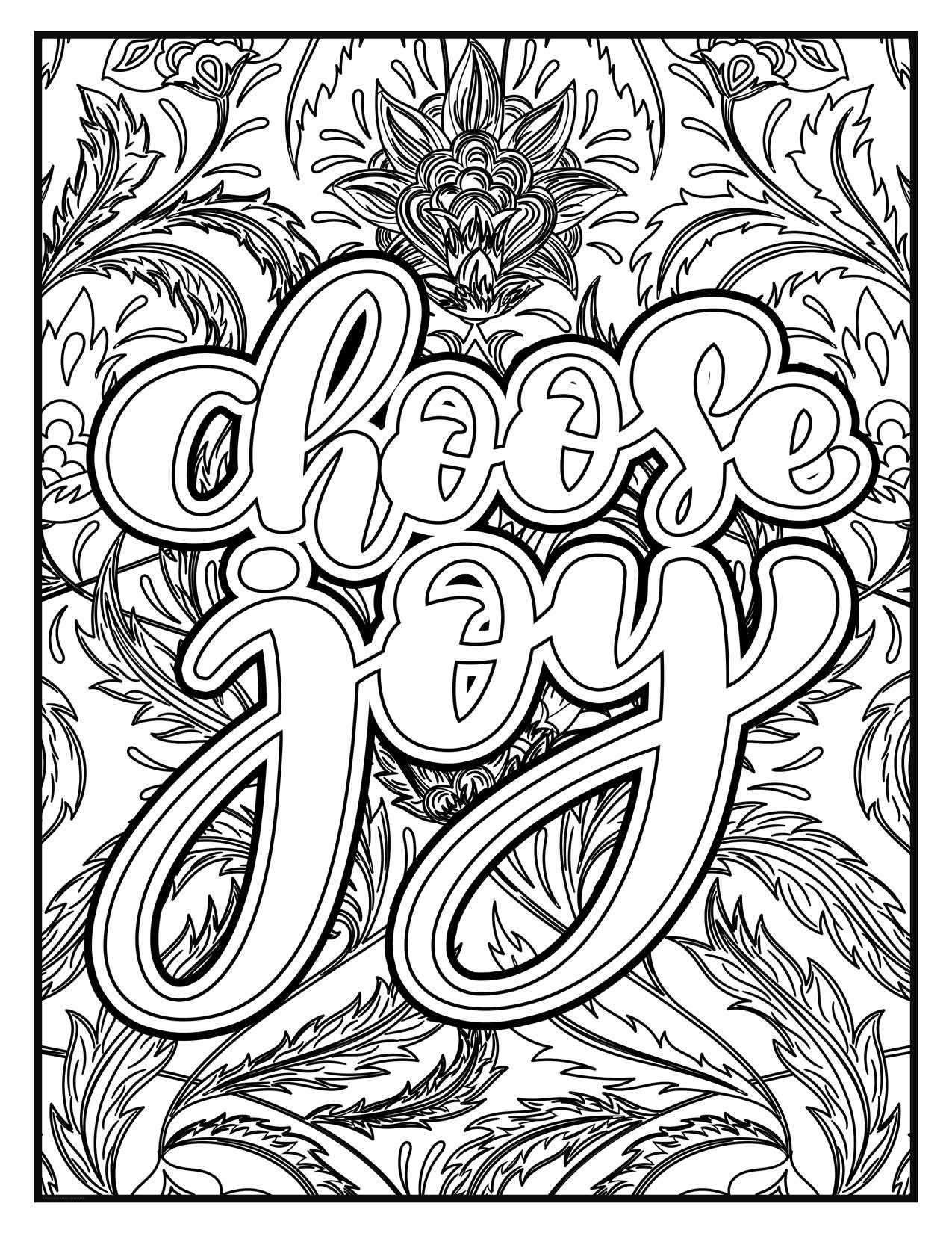 50 Inspirational Coloring Pages for Positive Growth and Motivation - Etsy