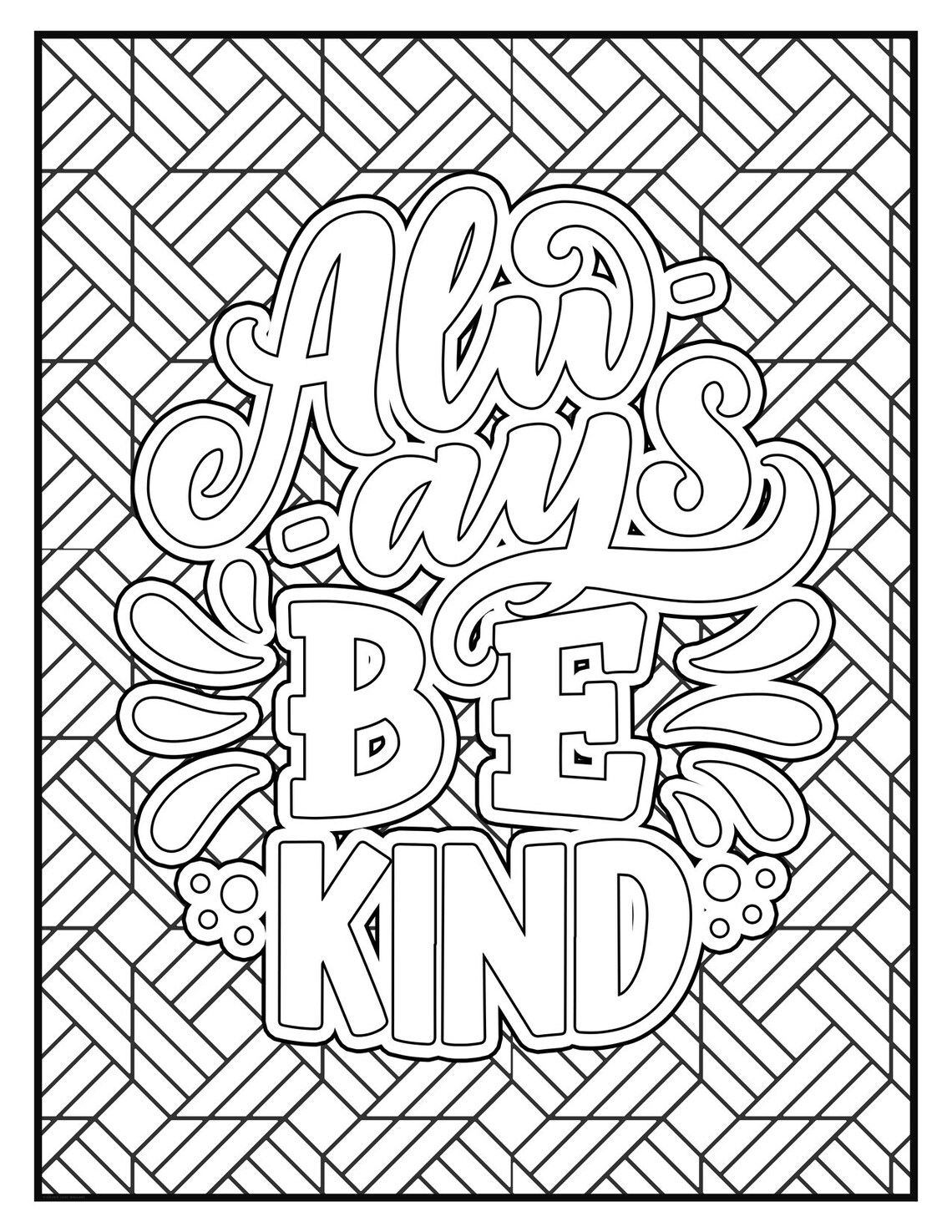 50 Inspirational Coloring Pages for Positive Growth and Motivation - Etsy