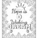 18 Inspirational Quotes Coloring Sheets Meditate on Positive ...