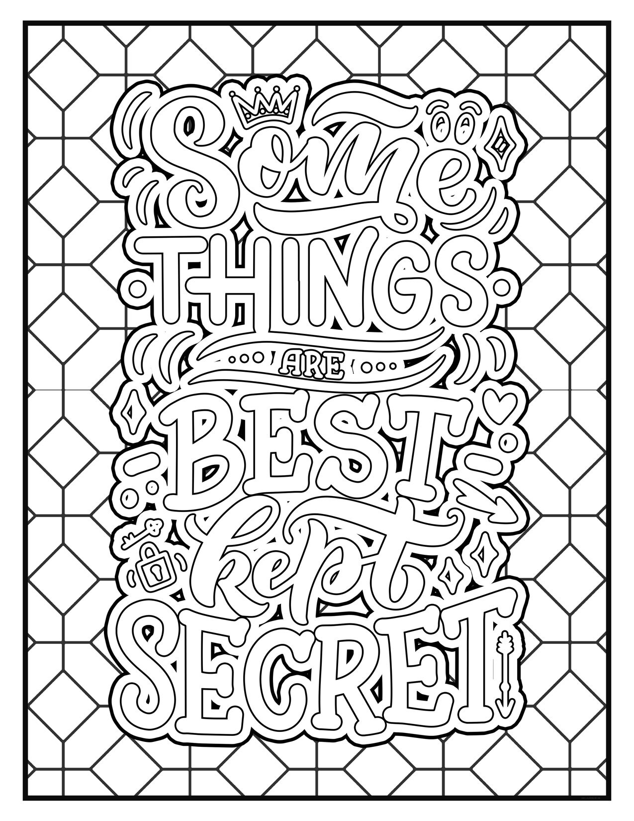 50 Inspirational Coloring Pages for Positive Growth and Motivation - Etsy