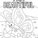 Affirmation Coloring Pages With Animals | Set of 35 Printable Sheets - Etsy