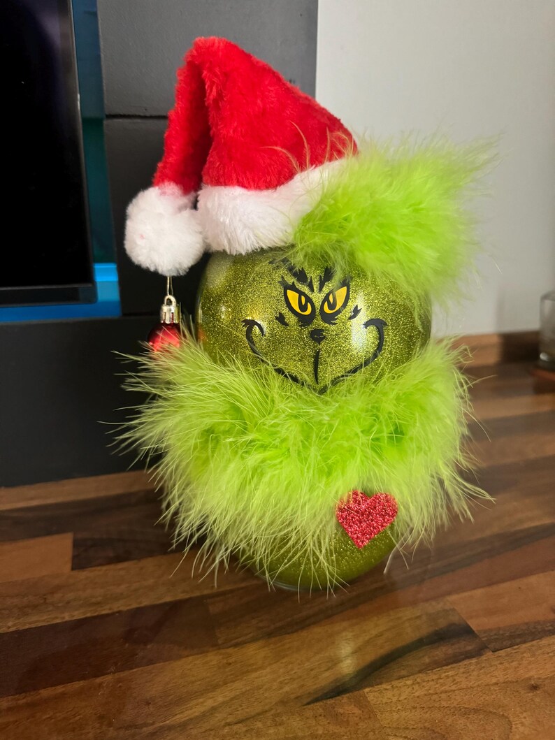 Light up Fishbowl Christmas Grinch - Etsy