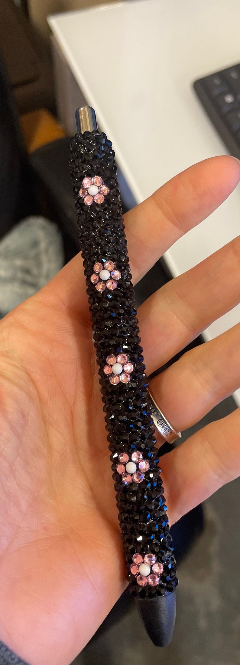 Glass Rhinestone Pens - Etsy