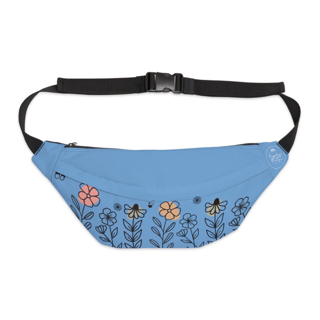 Large Bum Bag flower Meadow - Etsy