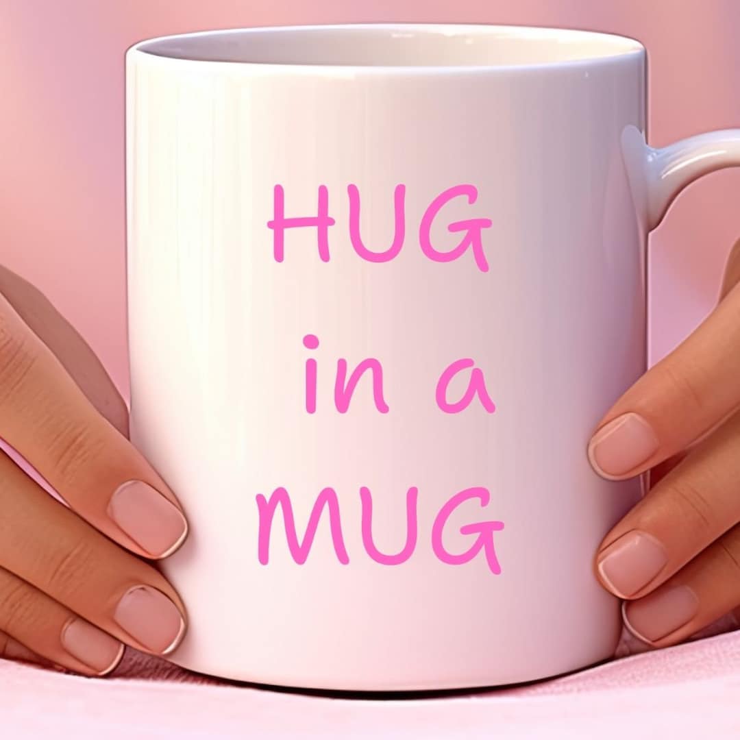 Hug in a Mug Coffee Mug, Valentines Day Mug, Romantic Quote Mug, Hug Coffee Mug, Romantic Mug ...
