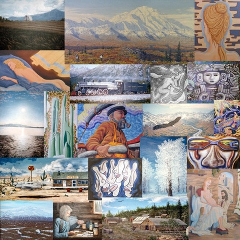 Quantum Chaos Abstract Art Multiverse View Modernist Interior Design ...