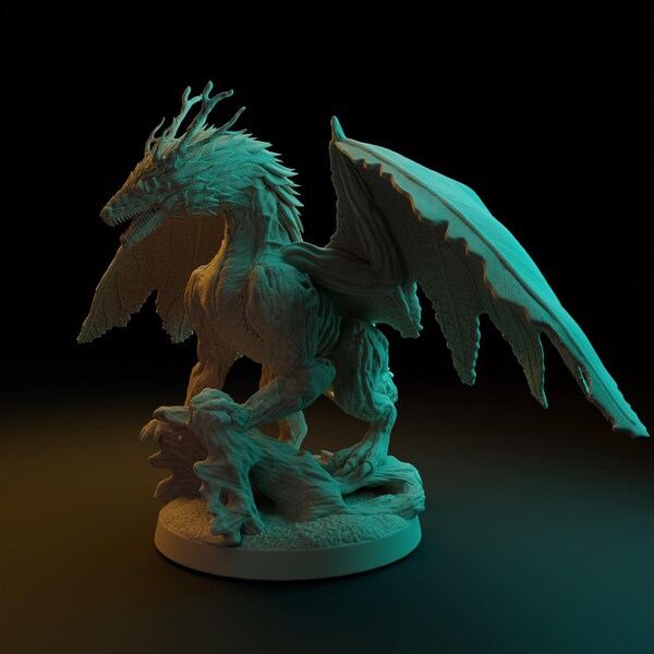 Miniature Forest Dragon - Etsy