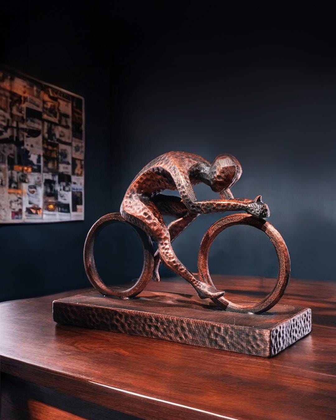 Cyclist, Bike, Athlete Figure, Home Decor - Etsy