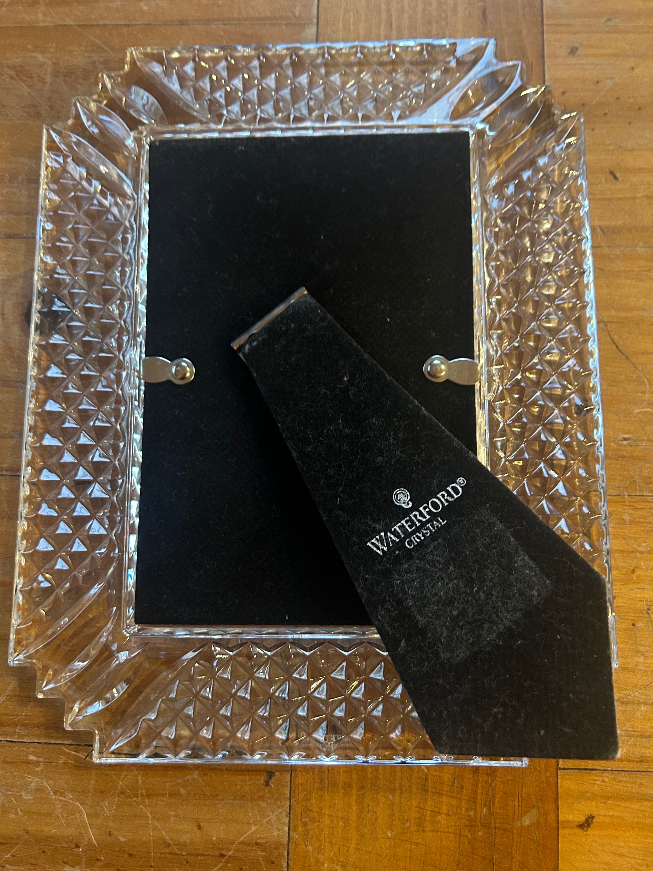 Discontinued Waterford Crystal Frame for 4x6 Photo, Makefield Pattern ...