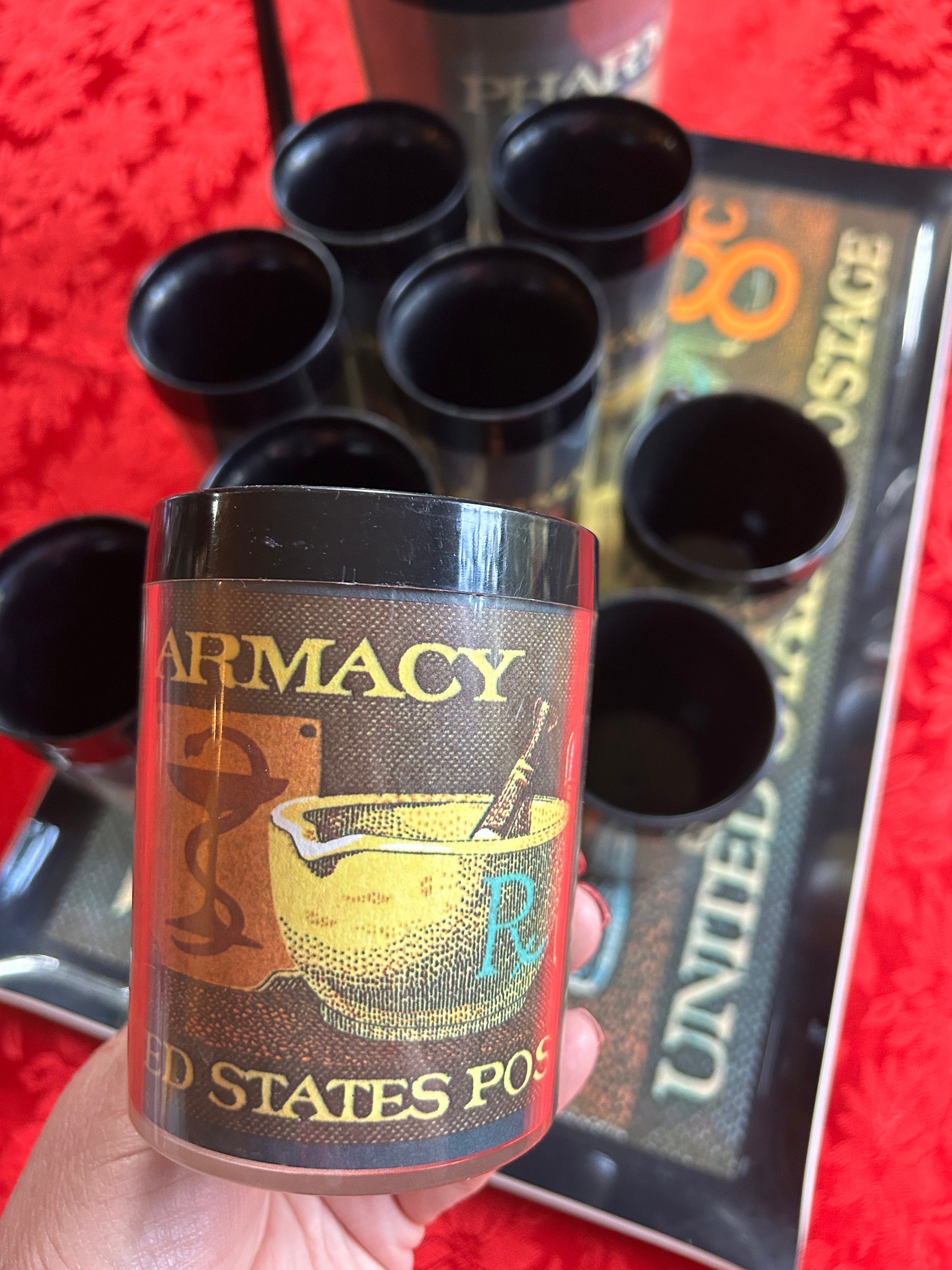 Pharmacy United States Postage Stamp Serving Tray With Thermoserv ...