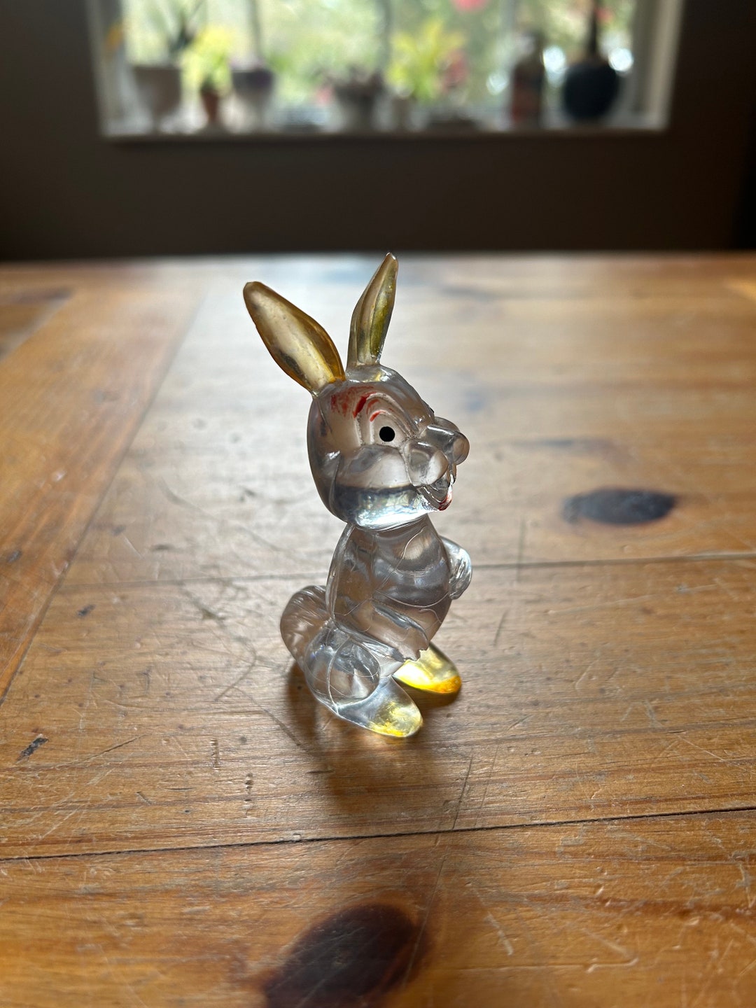 Vintage Lucite Rabbit Easter Bunny - Etsy