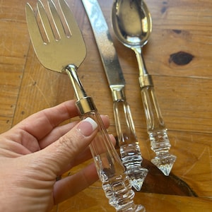 Acrylic Lucite Serving Utensil Set - Etsy