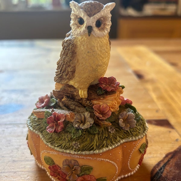 Owl Music Box - Etsy