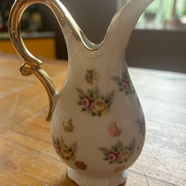 Pink Rose Pitcher - Etsy