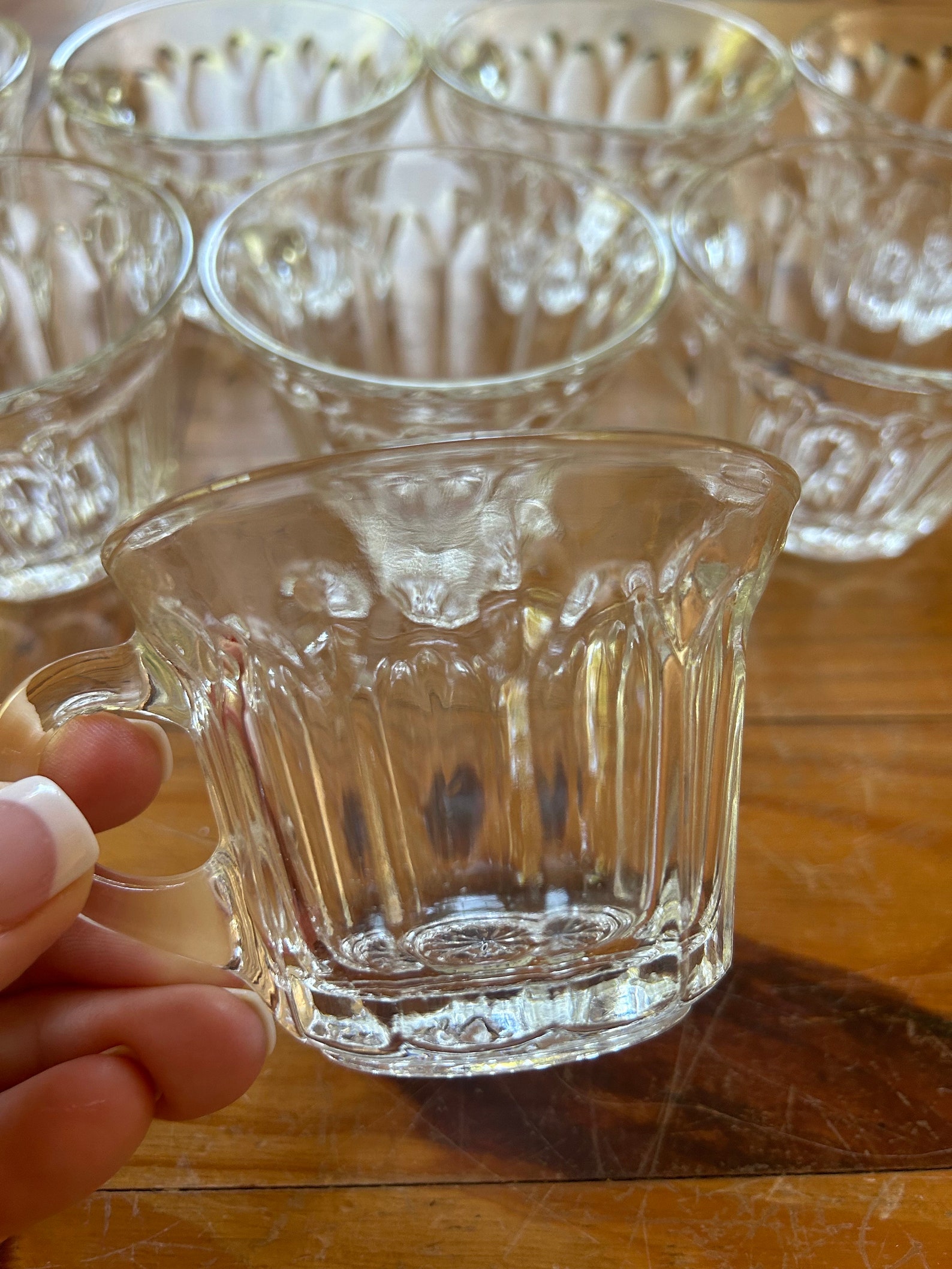 Colonial Punch Cups by Anchor Hocking - Etsy