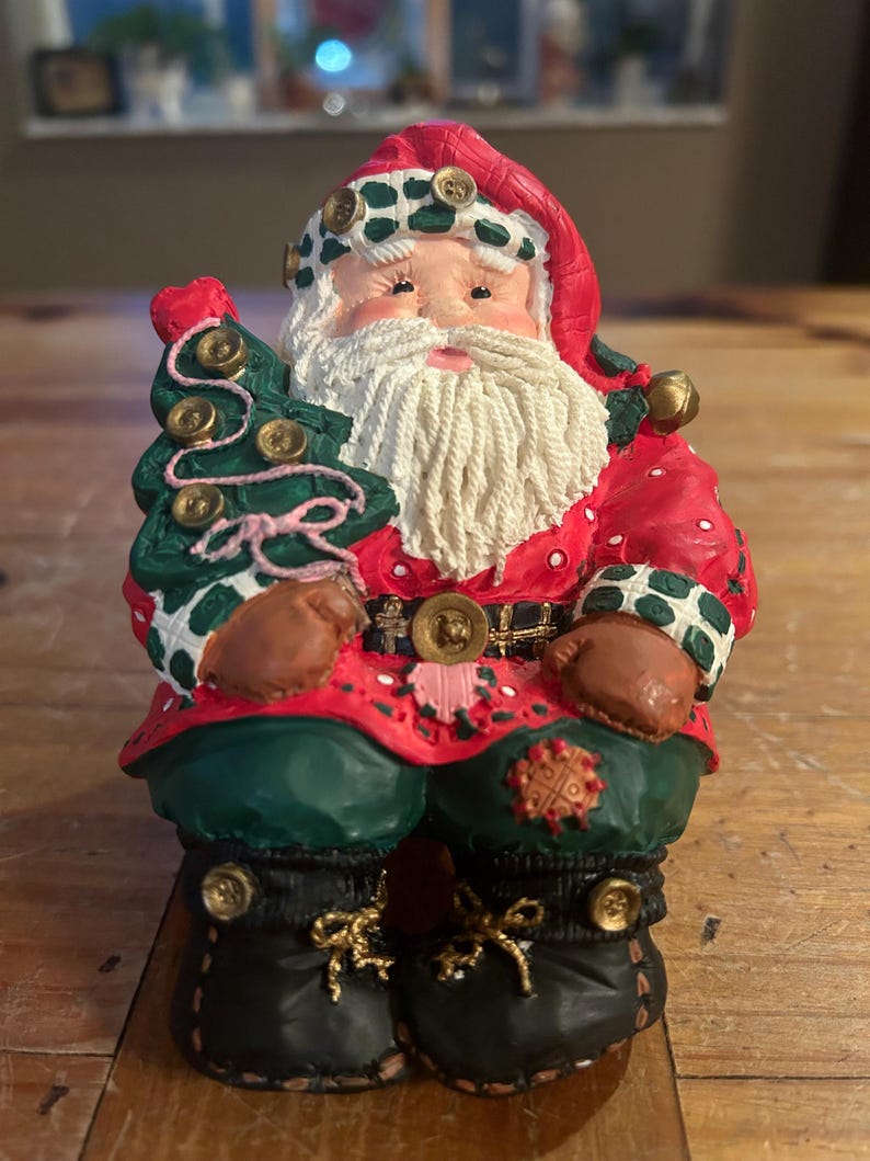 Santa Clause Christmas Shelf Sitter - Etsy