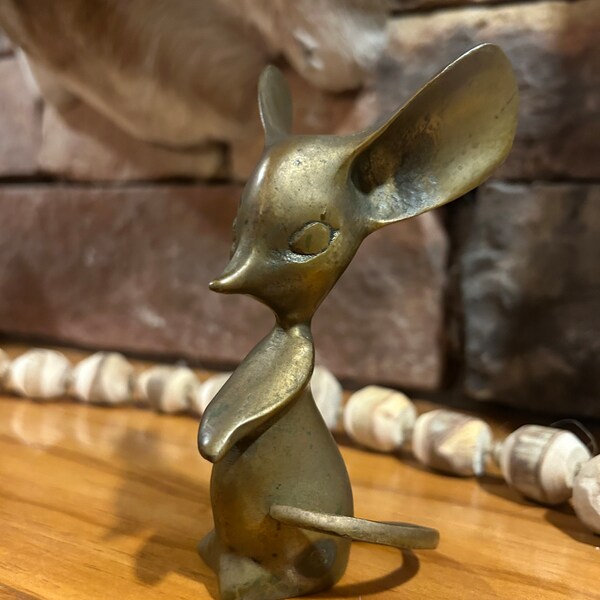 Brass Mouse - Etsy