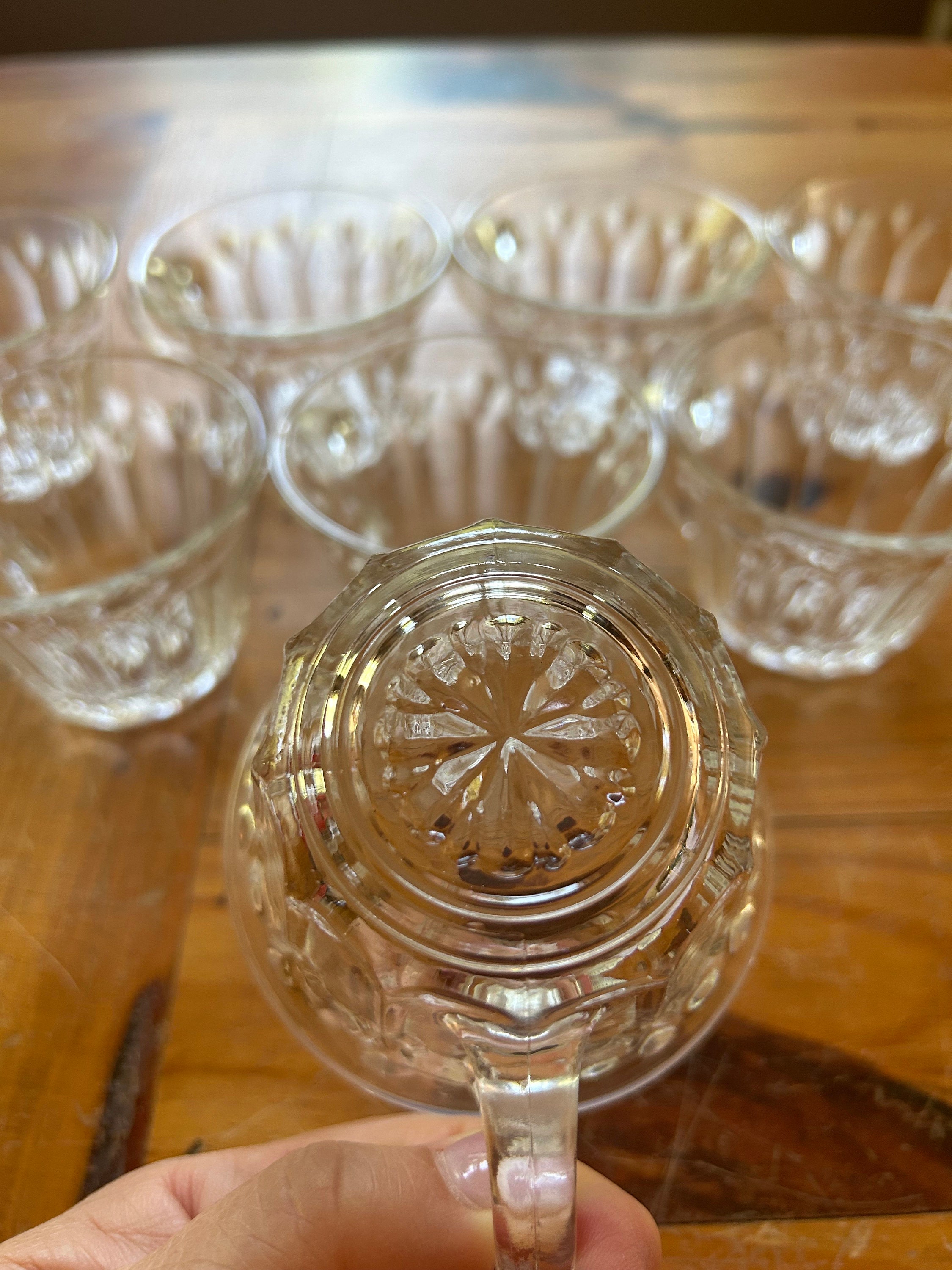 Colonial Punch Cups by Anchor Hocking - Etsy