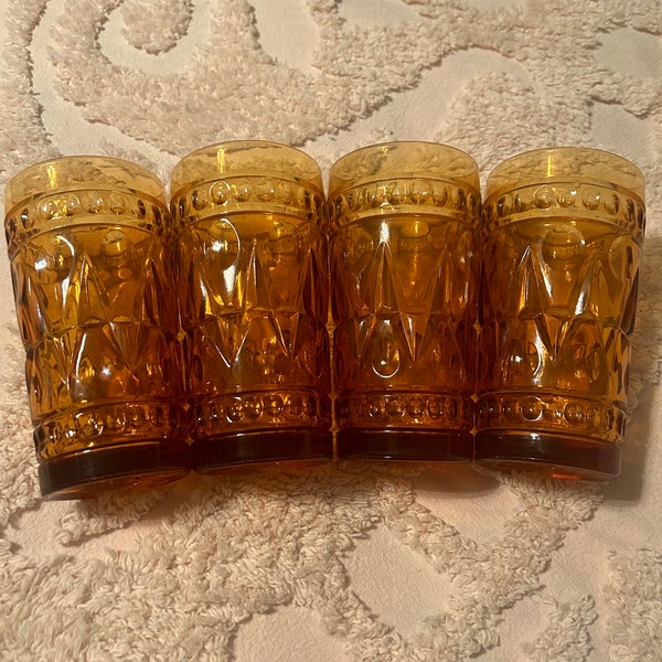 Amber Glassware - Etsy