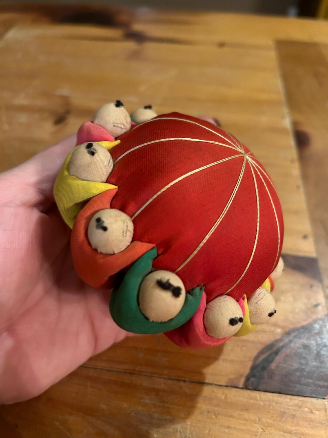 Vintage Chinese Pin Cushion - Etsy