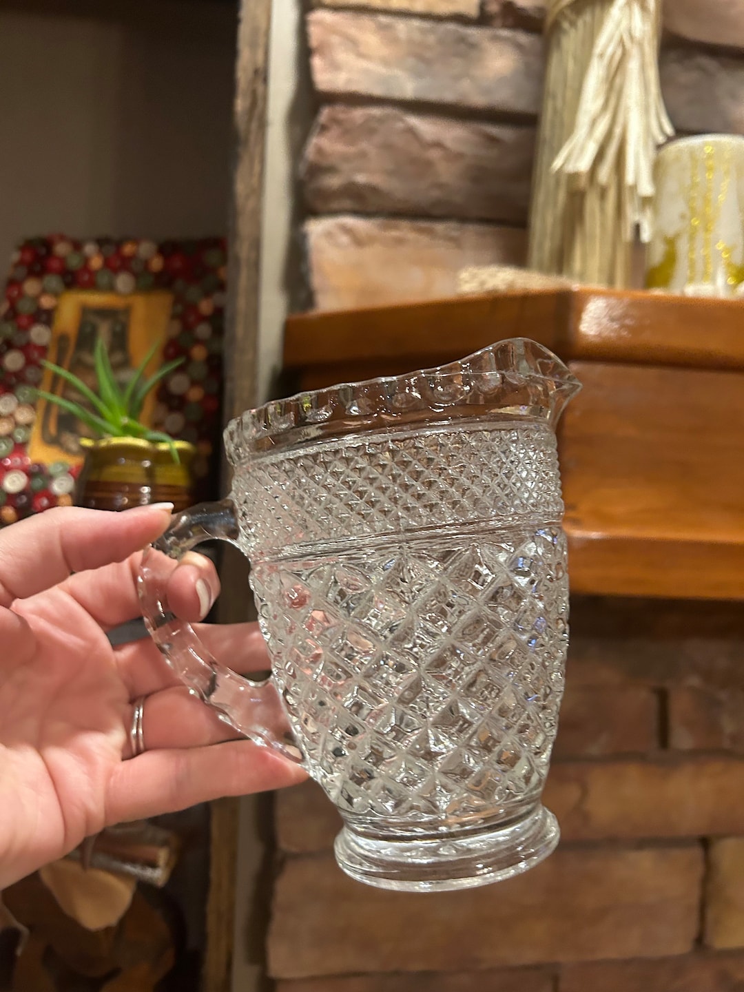 Anchor Hocking’s Pint Pitcher From Wexford Line - Etsy