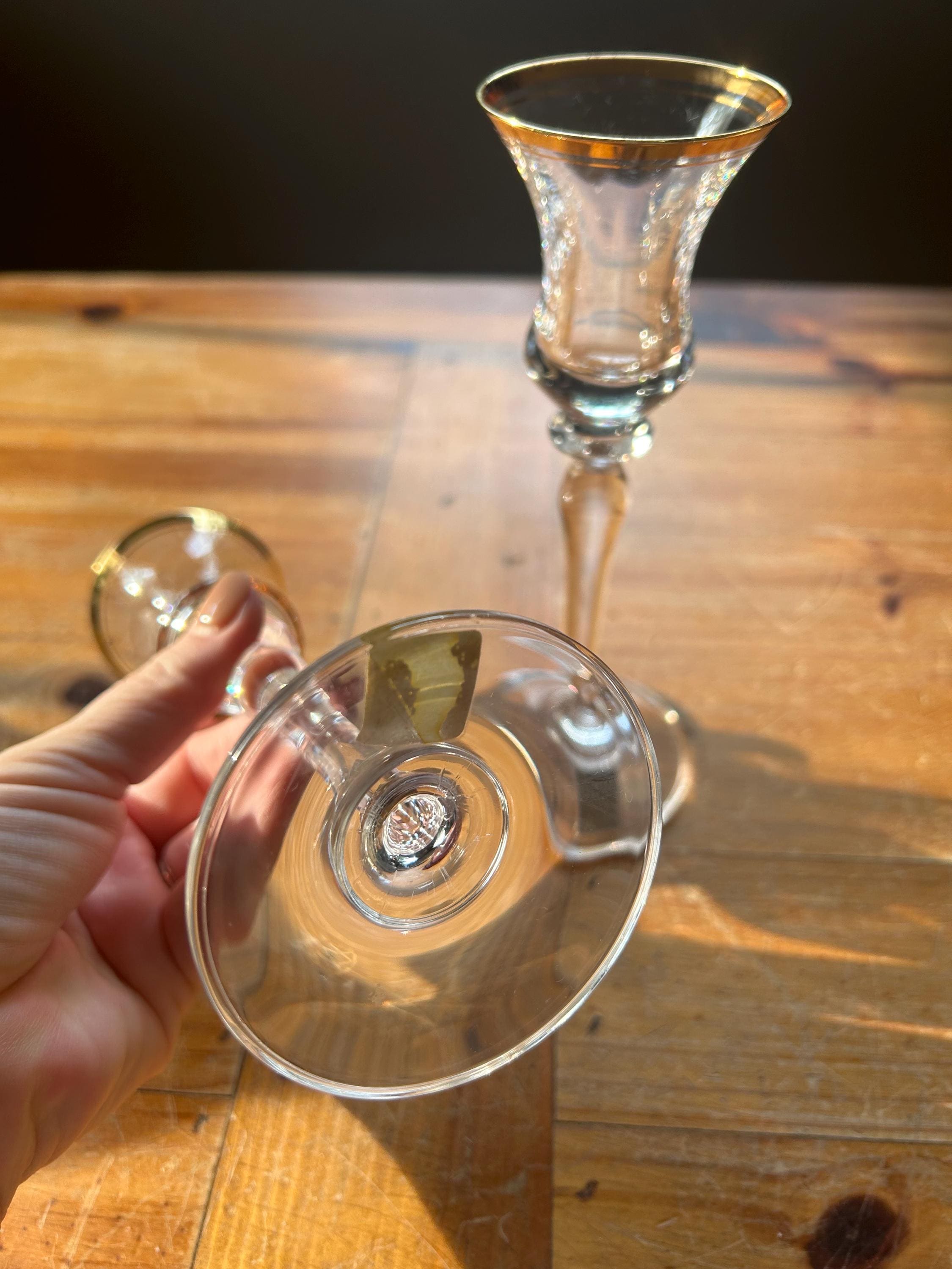 Mikasa Jamestown Gold, Pair of 24k Gold Band Trimmed Candlestick ...