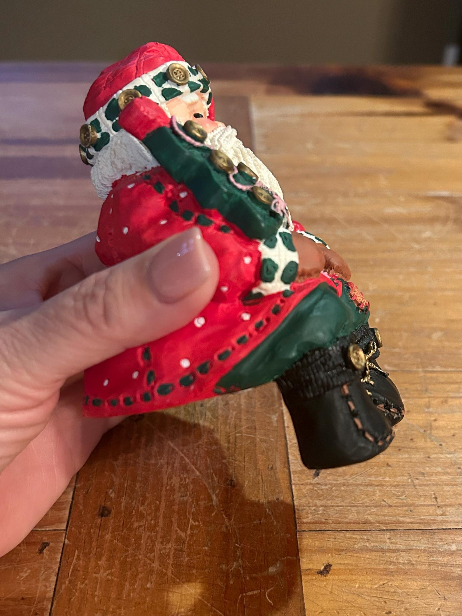 Santa Clause Christmas Shelf Sitter - Etsy