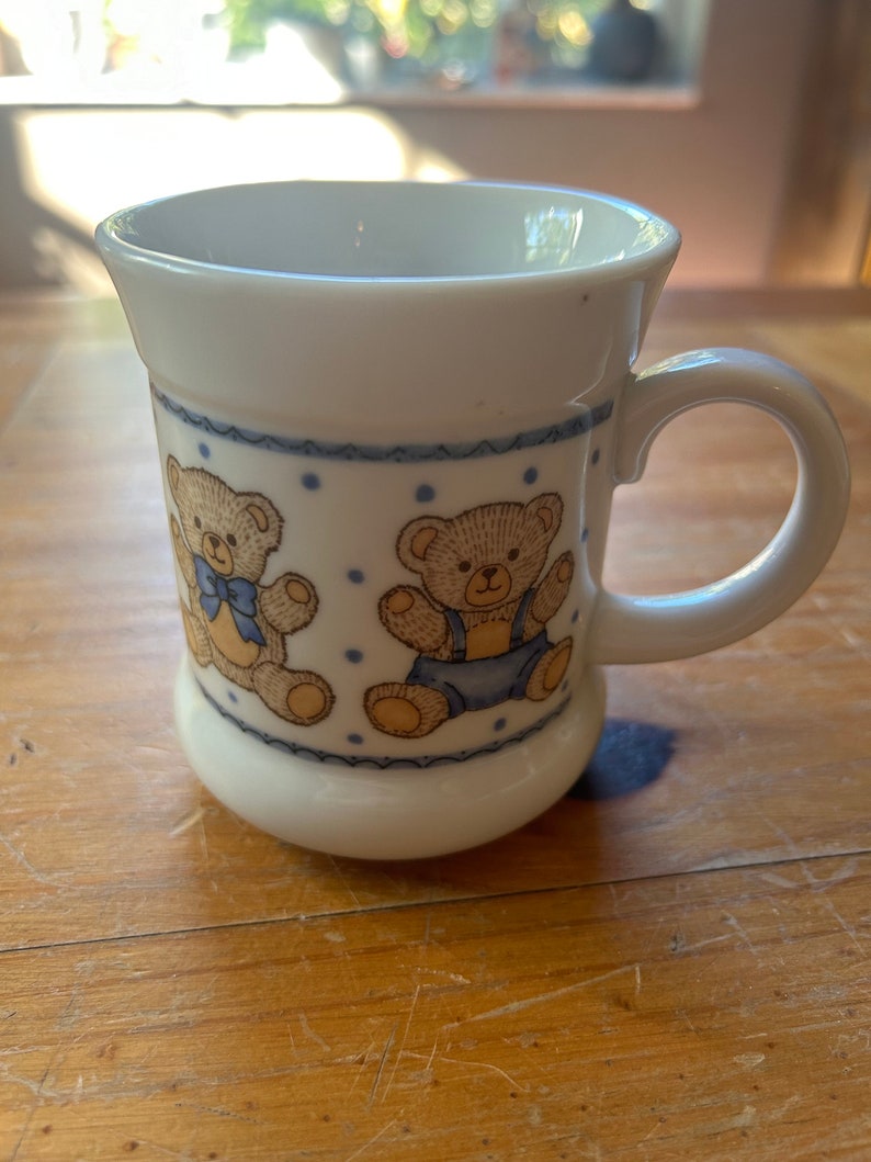 Takahashi Teddy Bears in Clothes Coffee Mug - Etsy