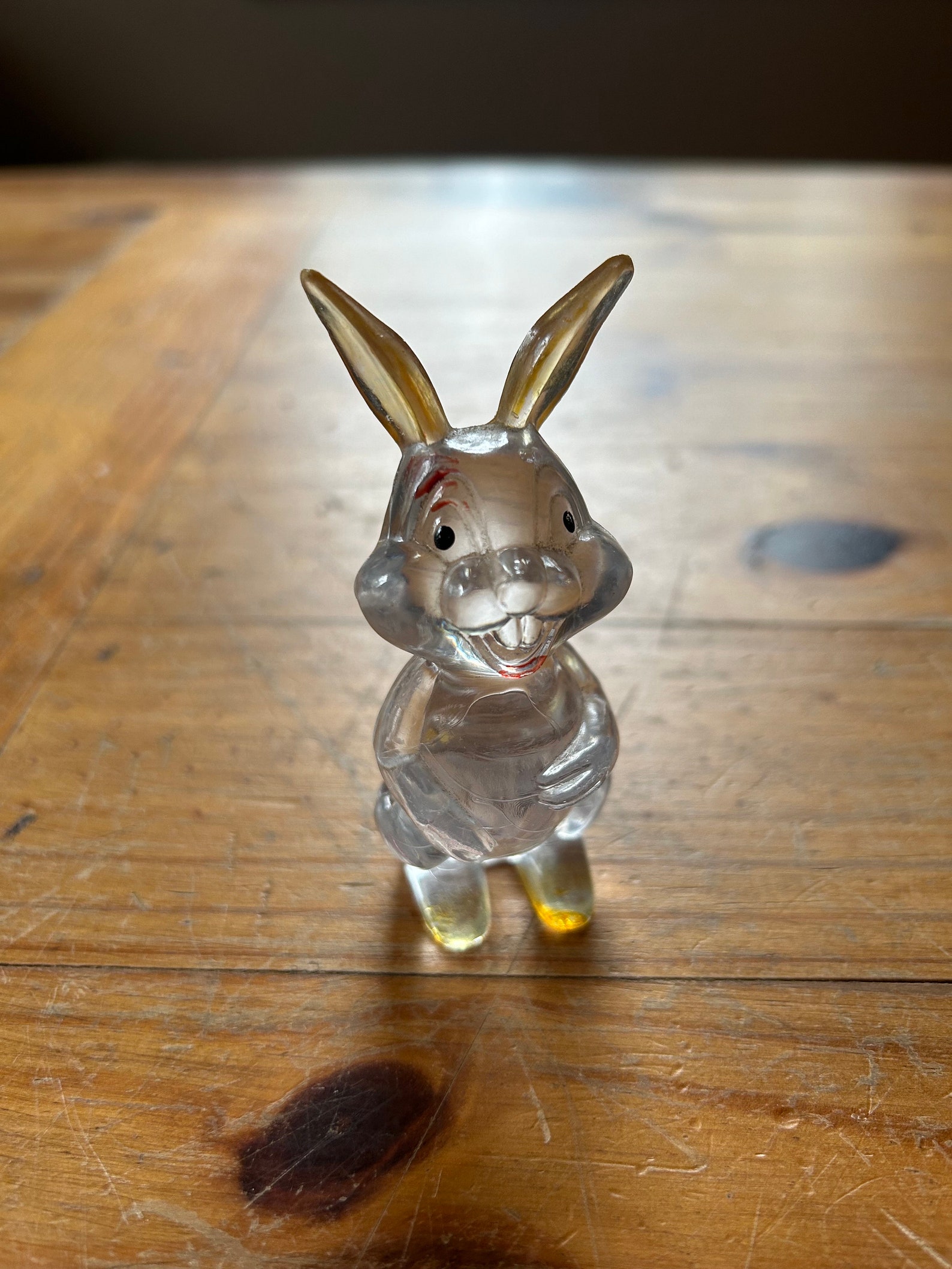 Vintage Lucite Rabbit Easter Bunny - Etsy